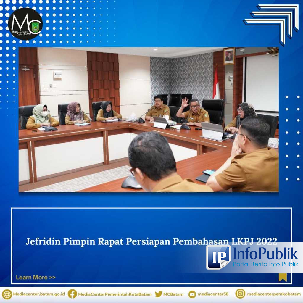 InfoPublik - Jefridin Pimpin Rapat Persiapan Pembahasan LKPJ 2022 InfoPublik - Jefridin Pimpin Rapat Persiapan Pembahasan LKPJ 2022