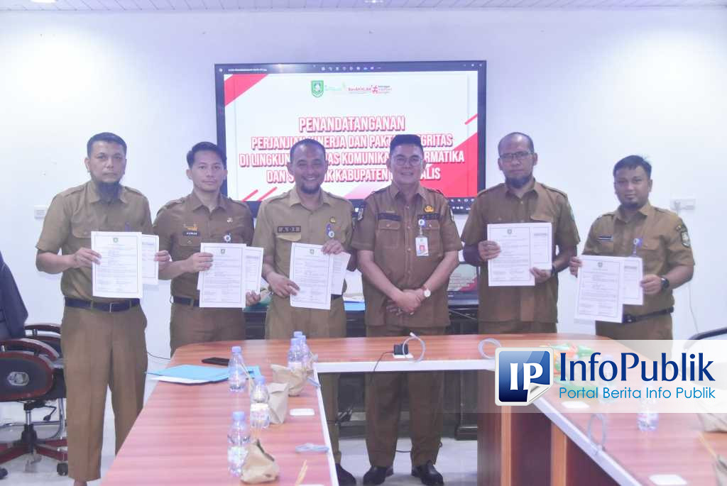 InfoPublik - Pejabat Diskominfotik Bengkalis Tanda Tangani Pakta ... InfoPublik - Pejabat Diskominfotik Bengkalis Tanda Tangani Pakta ...