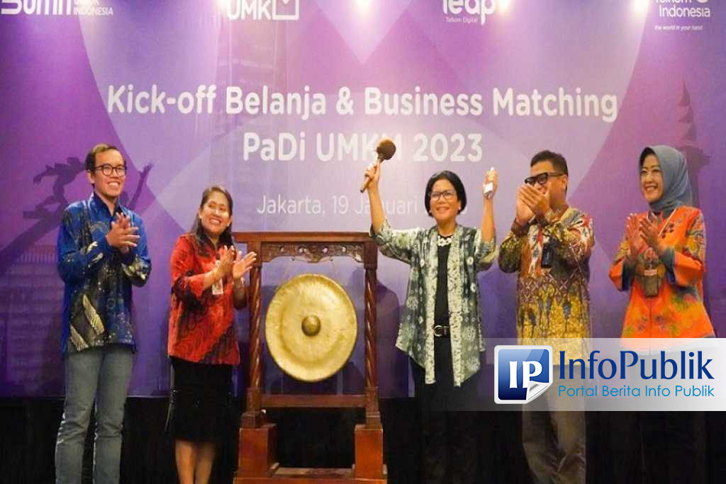 InfoPublik - Nilai Transaksi Business Matching PaDi UMKM Capai Rp30 Miliar InfoPublik - Nilai Transaksi Business Matching PaDi UMKM Capai Rp30 Miliar