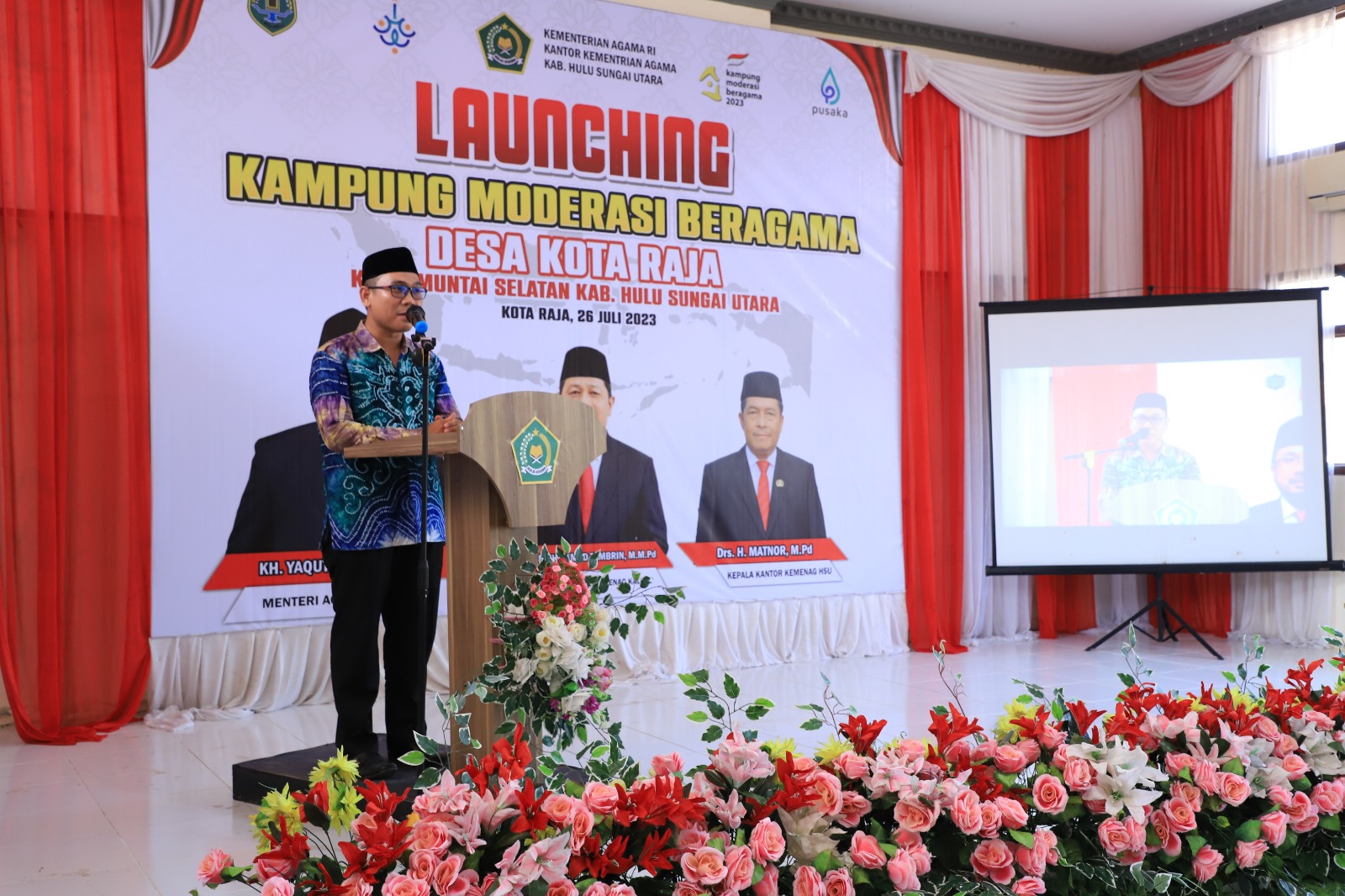 Infopublik Dua Kampung Di Hsu Terpilih Jadi Kampung Moderasi Beragama