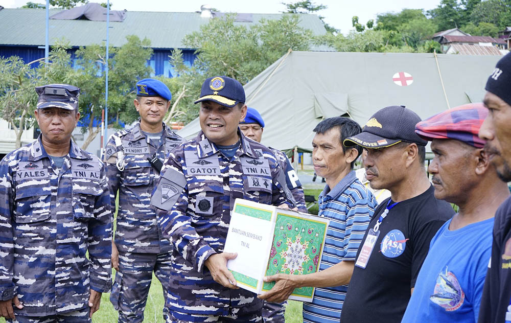 InfoPublik - TNI AL Latih Masyarakat Mitigasi Bencana InfoPublik - TNI AL Latih Masyarakat Mitigasi Bencana