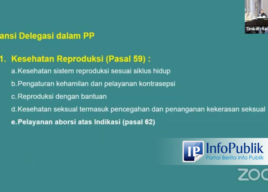 InfoPublik - UU Jamin Hak Pemenuhan Kesehatan Reproduksi InfoPublik - UU Jamin Hak Pemenuhan Kesehatan Reproduksi