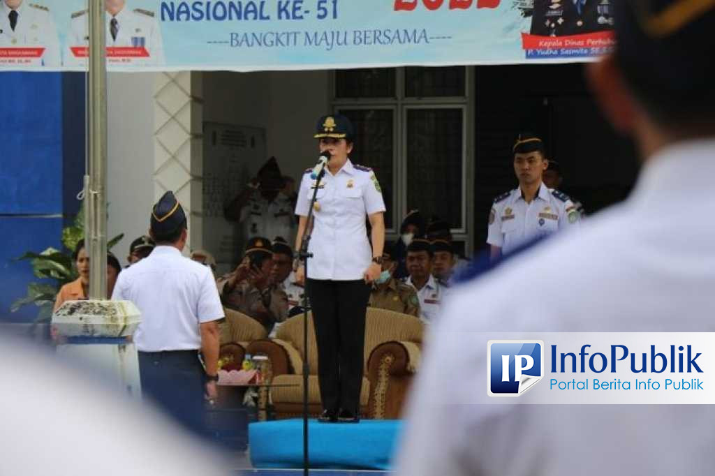 InfoPublik - Dishub Singkawang Gelar Upacara Harhubnas 2022 InfoPublik - Dishub Singkawang Gelar Upacara Harhubnas 2022