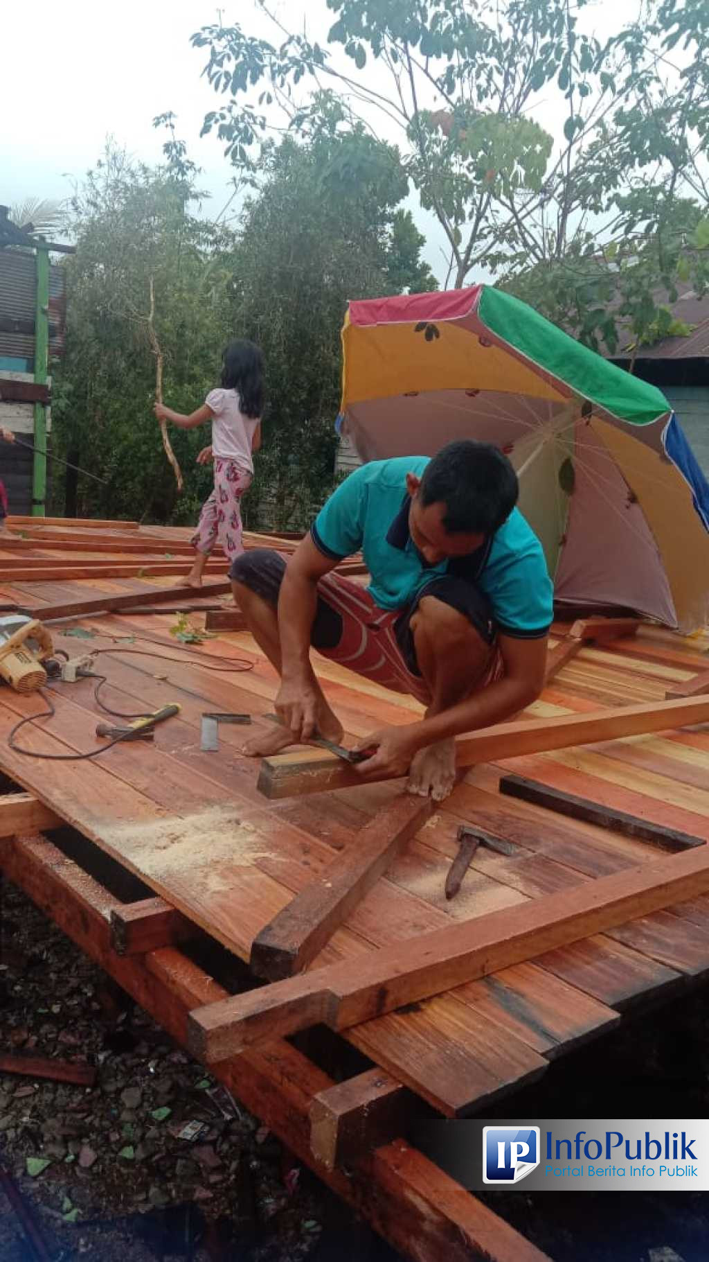 InfoPublik - Program Bedah Rumah Sudah Capai 60 Persen InfoPublik - Program Bedah Rumah Sudah Capai 60 Persen